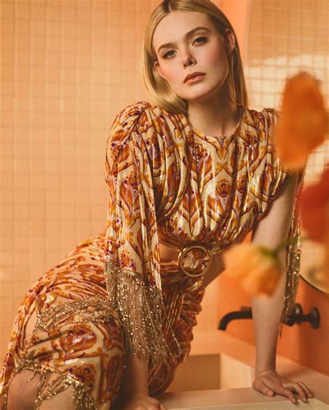 Sneak Peek Elle Fanning In Marie Claire
