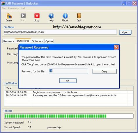 Membuka Password Winrar Dengan Rar Password Unlocker 1 Knowledge