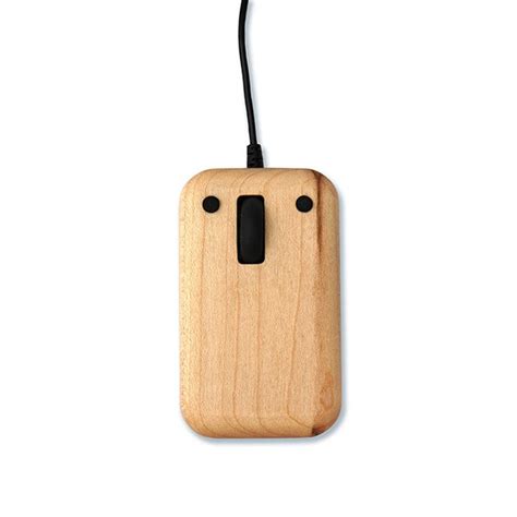 Hacoa Wooden Computer Mouse Gadgetsin