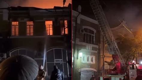 აფხაზური ფერწერის ოქროს ფონდი განადგურებულია ძლიერი ხანძარი სოხუმის ეროვნულ სამხატვრო