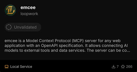 Emcee Mcp Servers · Lobehub