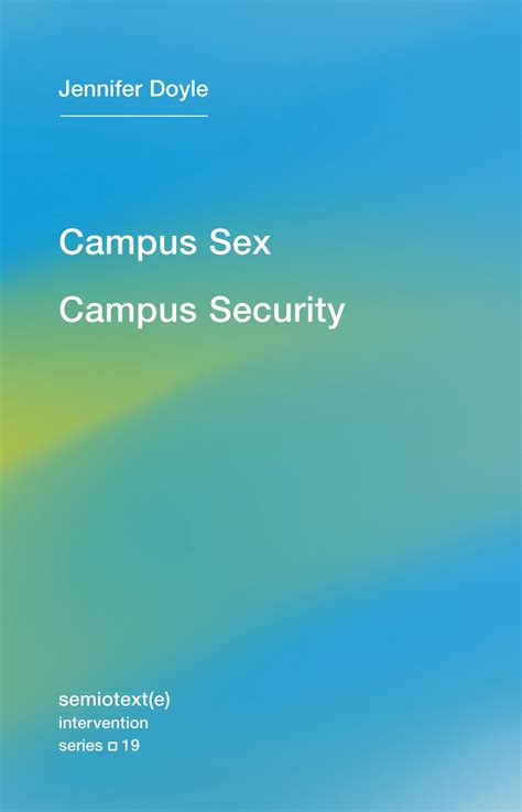 Campus Sex Campus Security By Jennifer Doyle Penguin Books Australia