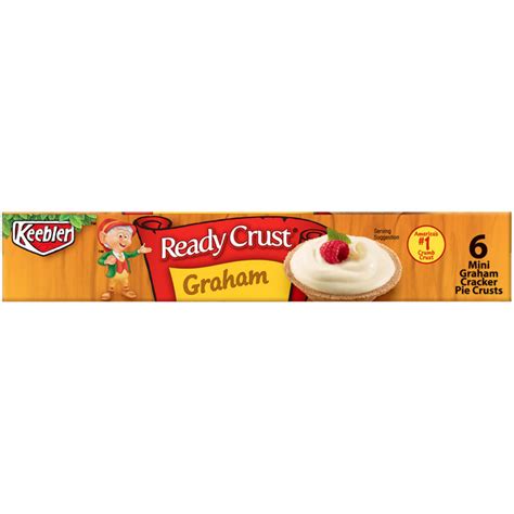 Keebler Ready Crust 3 In Mini Graham Cracker Pie Crusts 6 Ct By