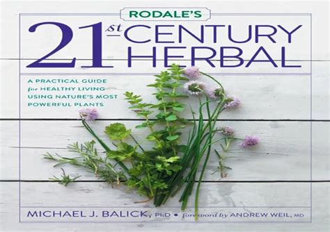 Ppt Pdfread ⚡download Rodales 21st Century Herbal A Practical