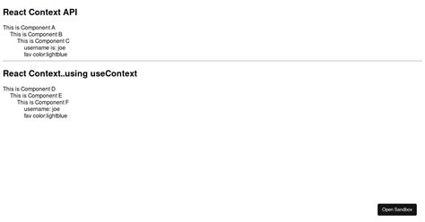 Usecontext Starter 62520 Codesandbox