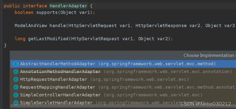 Spring Mvc中的适配器模式springmvc 适配器模式 Csdn博客