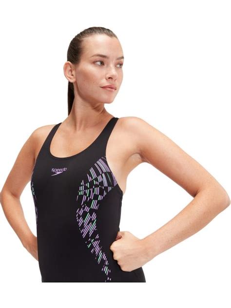Speedo Muscleback One Piece Navypurplegreen
