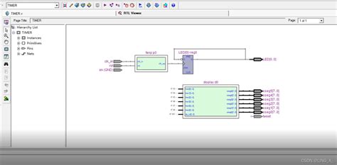 Quartus Ii 查看rtl原理图quartus Rtl电路 Csdn博客