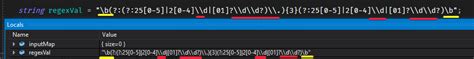 Regex C Backslash Escape Character Not Transforming In Visual