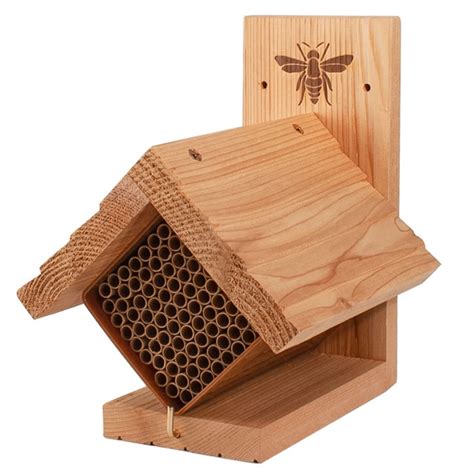 Delight With Unique Mason Bee Nest Box With Nesting Tubes Ts From Great