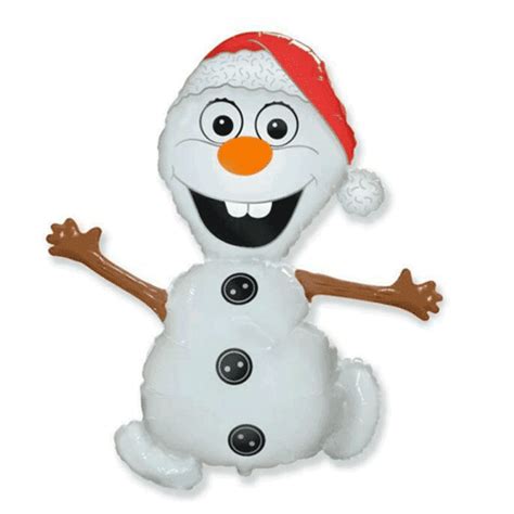 Helium Filled Snowman Balloon Cardiff Balloons Christmas Balloons