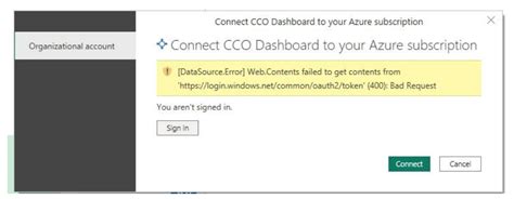 cco dashboard error · issue 308 · azure ccoinsights · github