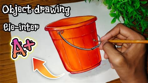 How To Draw And Paint A Bucket At Albina Giese Blog