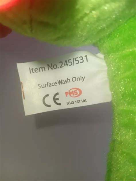 Rare Rango Green Lizard 18 Plush Soft Toy Never Been Played With