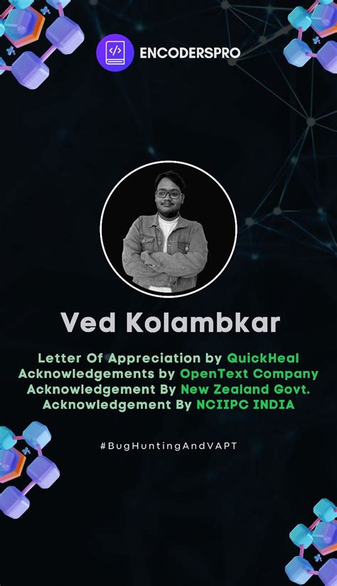 Ved Kolambkar On Linkedin Cybersecurity Teamsuccess Bugbounty Bughunting Bugbountytips