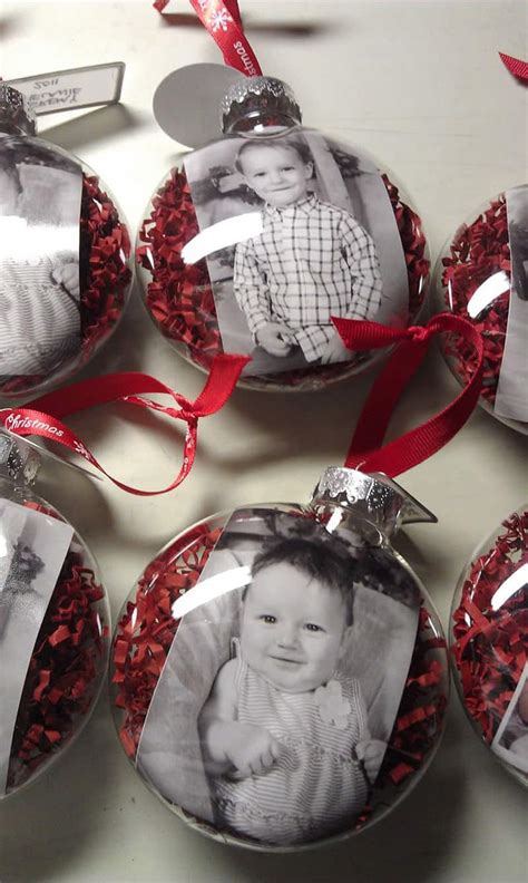 15 Clear Christmas Glass Ornaments