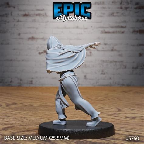 3d Printable Death Assassin Set Undead Beast Evil Spirit Creature