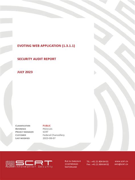 Scope 4 Final Report Scrt 07 08 2023 Pdf Vulnerability Computing Password