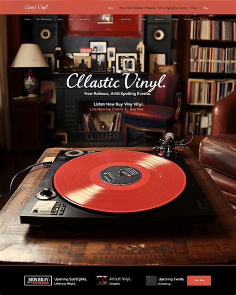 Retro Layout Web With Vintage Design Effect Nostalgic Websit Figma