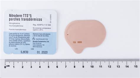 Nitroderm Tts 5 Parches Transdermicos Precio 2 50€ VÍa TransdÉrmica