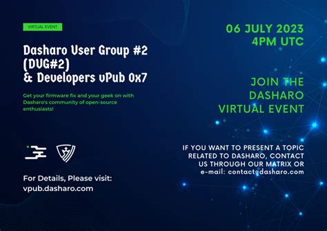 Event Dasharo User Group 2 And Dasharo Developers Vpub 0x7 R Coreboot