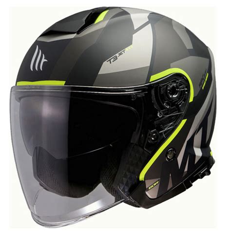 Thunder 3 Sv Jet Bow A3 Matt Fluor Yellow Motocentar Pro Moto Rent