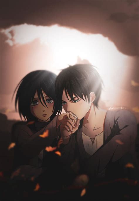 Eren X Mikasa Wallpaper