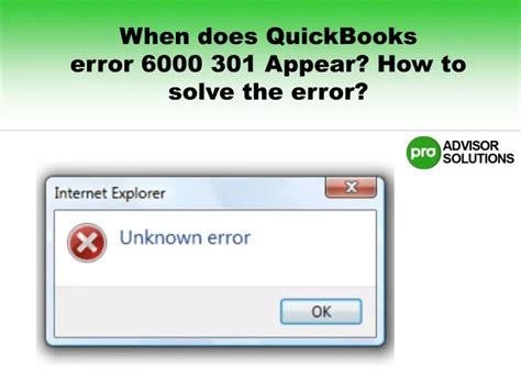 Ppt Best Way To Troubleshooting Quickbooks Error Powerpoint