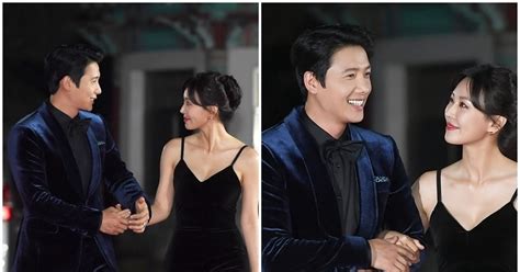 이상우 김소연 부부 잉꼬부부의 꿀 떨어지는 레드카펫 포토엔hd화보