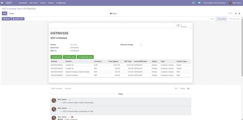 User Guide For Odoo GST E Invoicing System Webkul Blog
