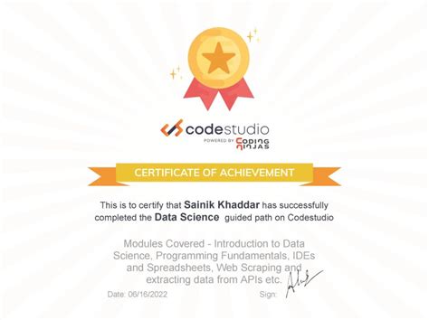 Sainik Khaddar On Linkedin Datascience Dataanalysis Datascience Coding Certification