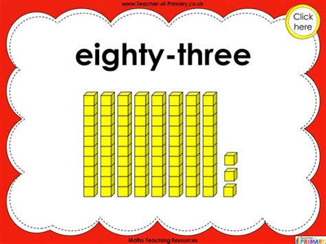 Base Ten Blocks Representing Numbers 21 To 99 Teaching Resources