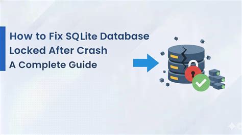 How To Fix Sqlite Database Locked Error After Crash Guides