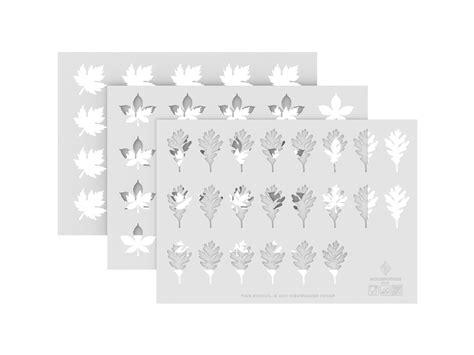 Leaf Stencil Case Moldbrothers