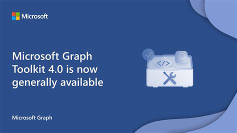 Microsoft Graph Toolkit V Is Now Generally Available