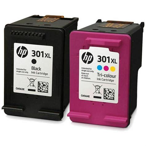 Hp Xl Black Hp Xl Colour Ink Cartridges