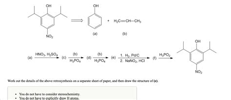 solved oh oh h2c ch ch3 a b no2 oh hno3 h2so4 h3po2
