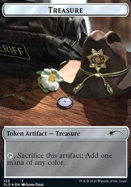 Treasure Token Walker Token Secret Lair Card Kingdom