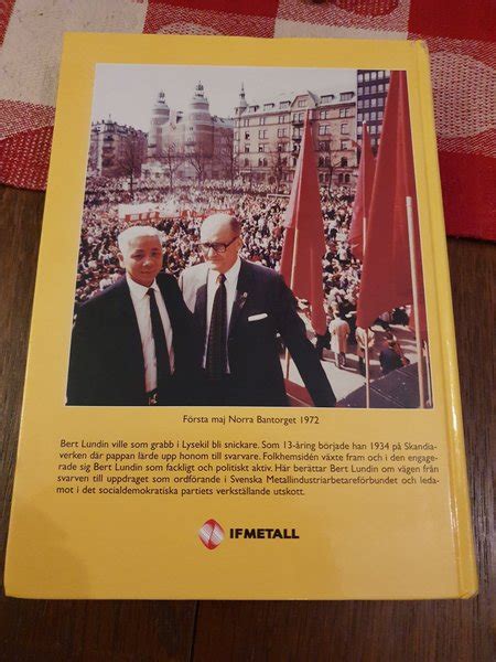 Bert Lundin And Rolf Jansson Ett Liv I Metall Köp På Tradera 692581611