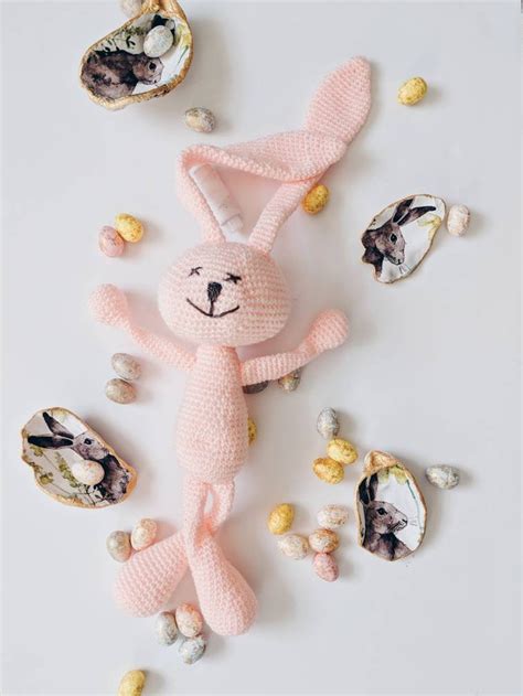 Conejo de Pascua juguete conejito juguete de conejo bebé Etsy