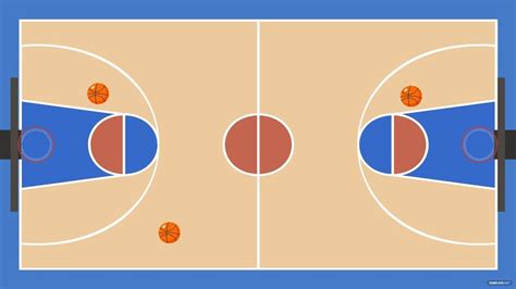 Basketball Floor Background In Illustrator Svg  Eps Png