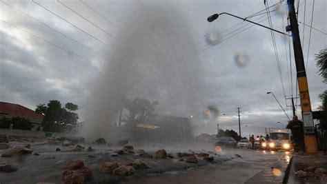 Compensation For Adelaide Householders Affected By Burst Water Mains