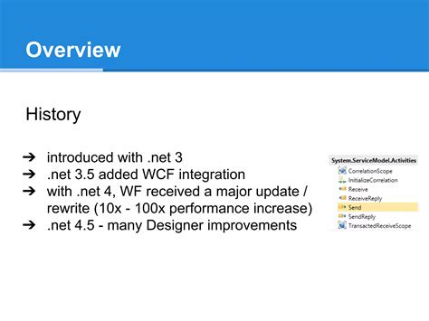 Introduction To Windows Workflow Foundation Ppt