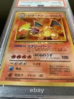 Charizard Base Set Psa Gem Mint Japanese Holo Pm Pokemon Card Rookie