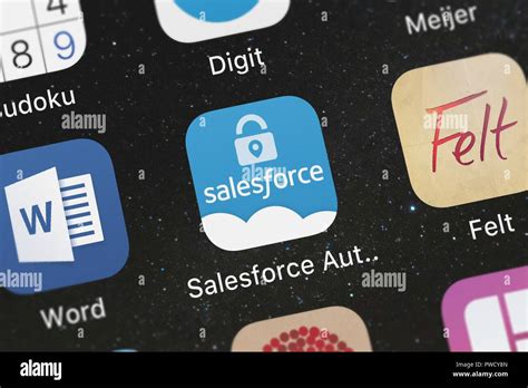 Salesforce Authenticator Hi Res Stock Photography And Images Alamy