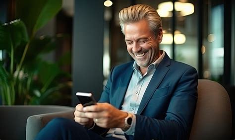 Premium Photo A Man Engrossed In Technology The Modern Dilemma Of