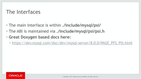 Instrumenting Plugins For Performance Schema Ppt