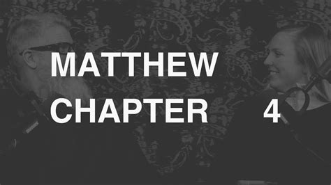 Matthew Chapter 4 Episode 9 I Dont Get The Bible Podcast Cult Love Youtube