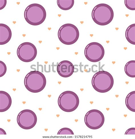 Seamless Contraception Vector Pattern Hand Drawn Stock Vector Royalty