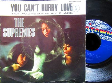 スプリームスusジャケ原盤★the Supremes 『恋はあせらずyou Cant Hurry Love』 Modern